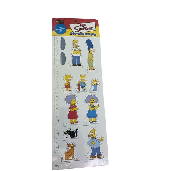 Fox | Other | The Simpsons Pop Out People Classic Collectors Set ...